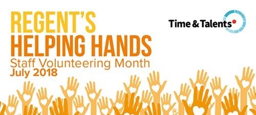 Volunteering month - Regent's Helping Hands! | Regent's University London