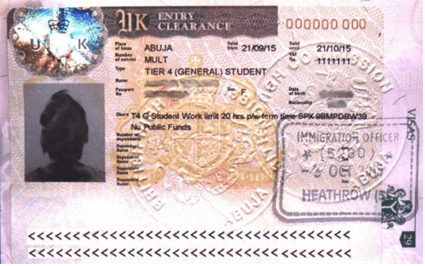 Visa documents for registration | Regent's University London