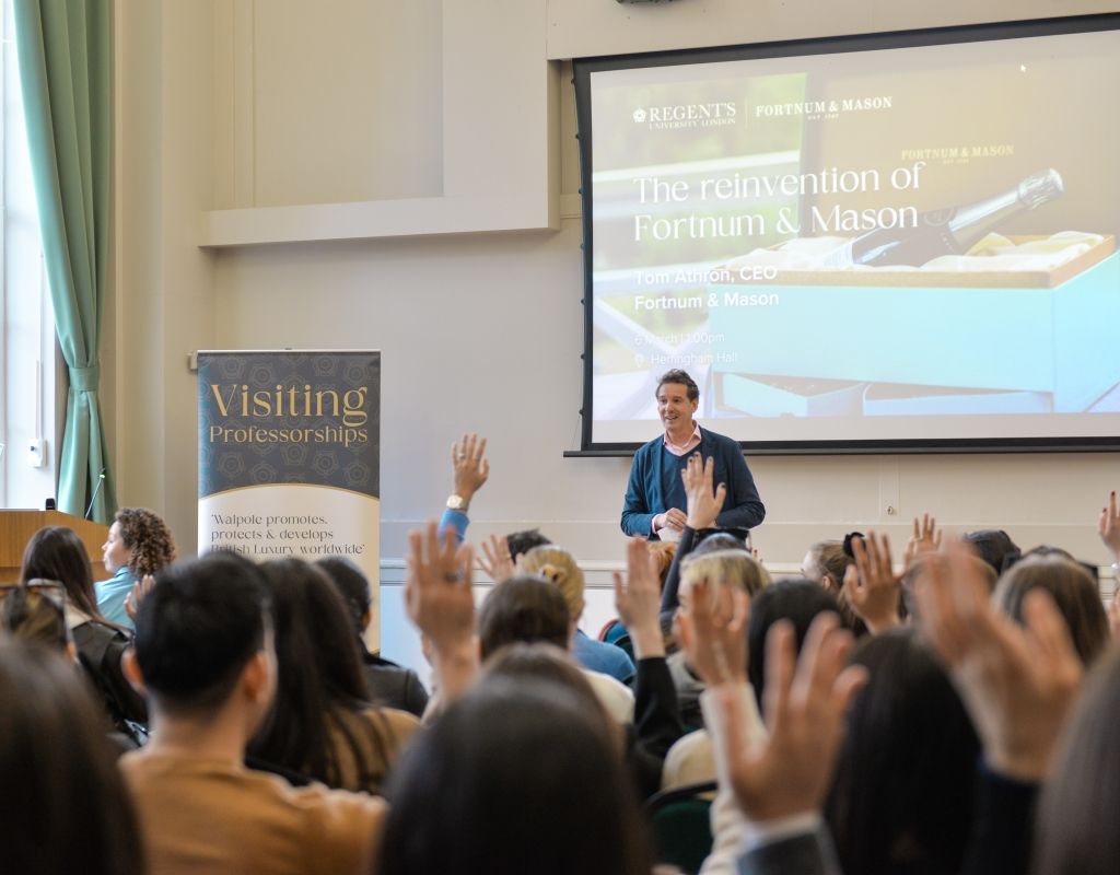 CEO of Fortnum & Mason becomes latest Visiting Professor at Regent's ...