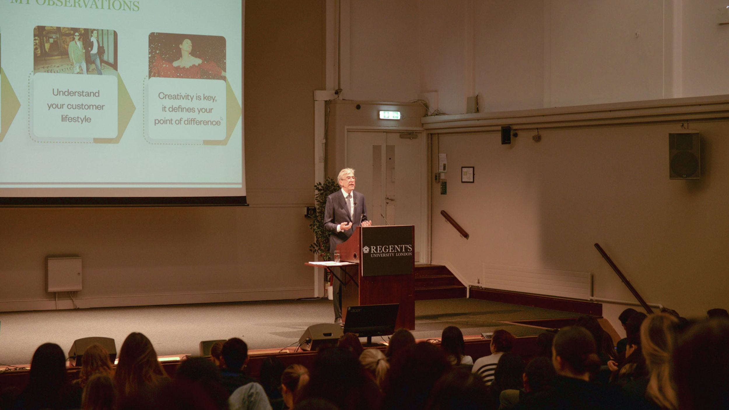 Harrods returns to Regent's | Regent's University London